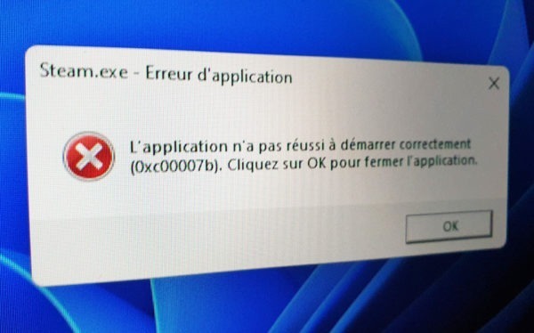 Comment corriger l'erreur 0xc00007b sur windows facilement - MonAndroid